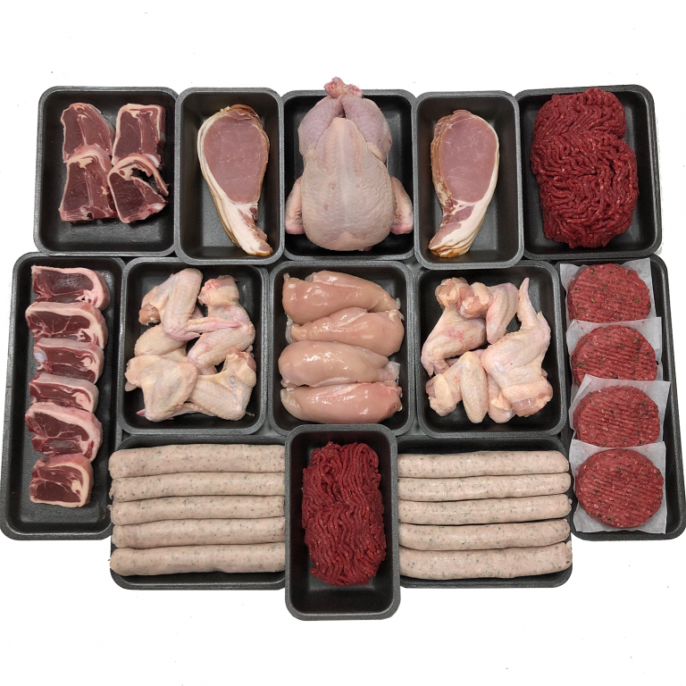 Party BBQ Box 100 pieces – Porterford Butchers | Greater London