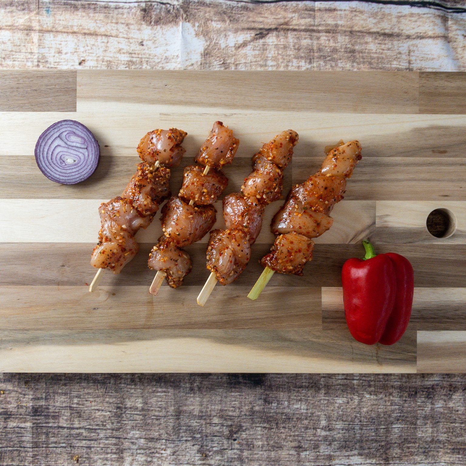Peri Chicken Skewers (Pack of 4) – Porterford Butchers | Greater London