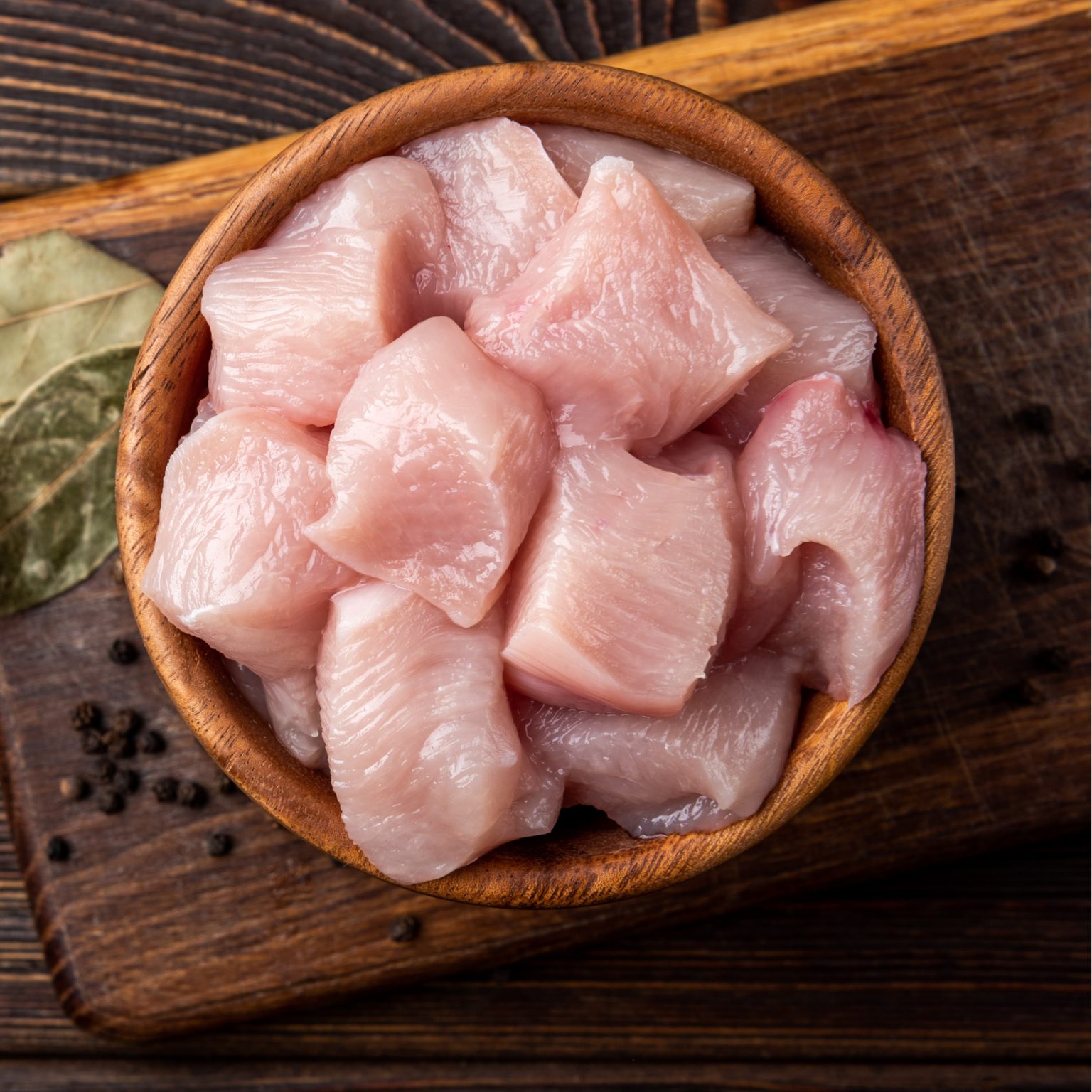 Diced Turkey Breast 500g – Porterford Butchers | Greater London