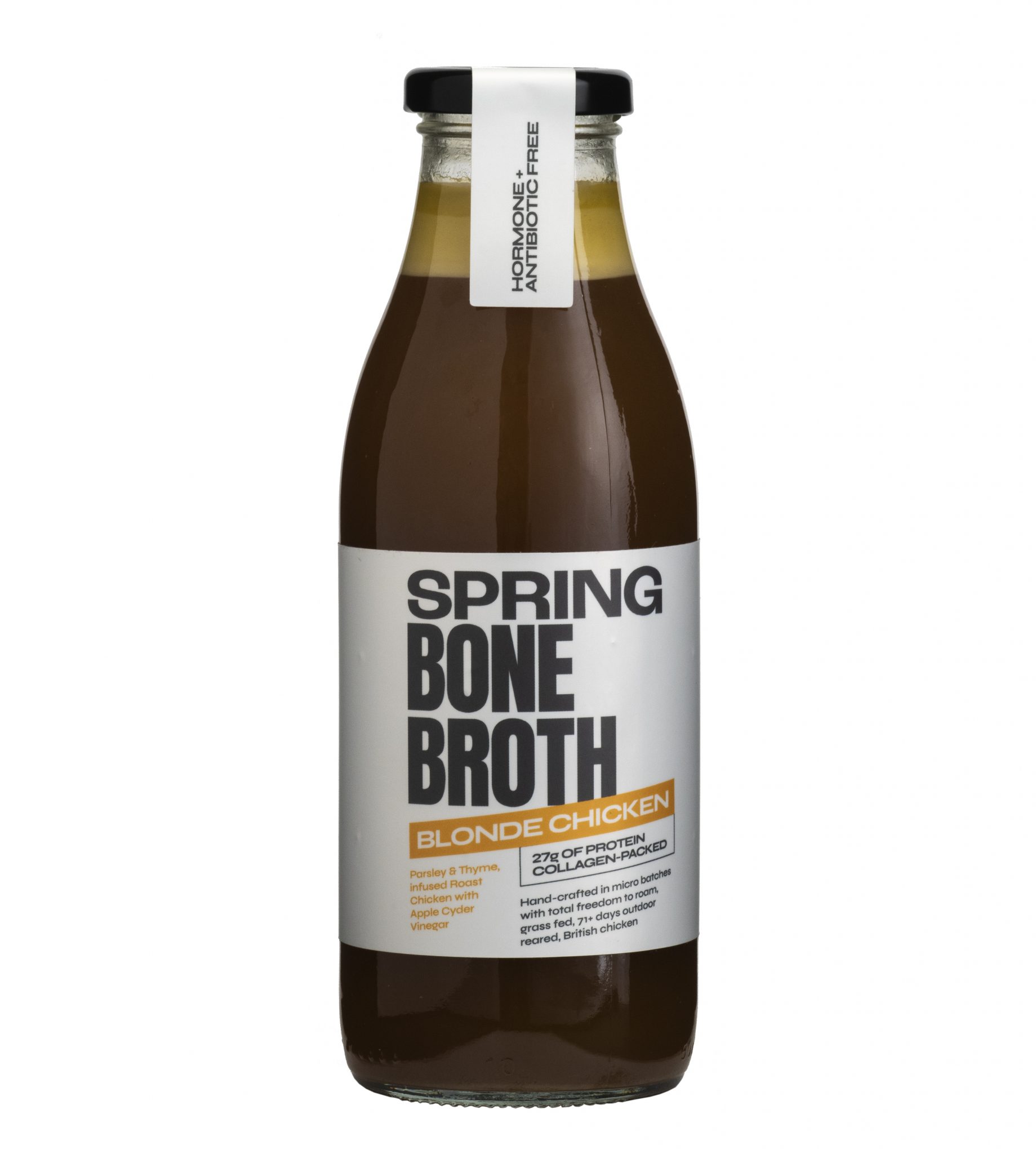 Spring Bone broth Blonde Chicken 500ml – Porterford Butchers | Greater ...