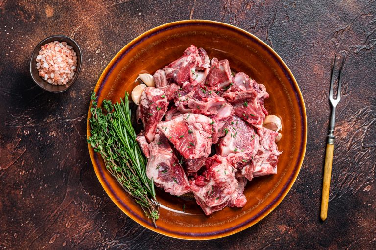 Diced goat bone in 1kg – Porterford Butchers | Greater London
